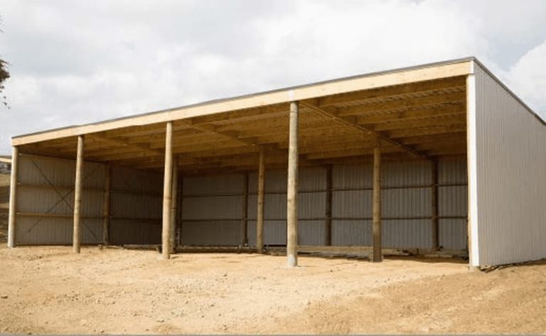 4 Bay Open Farm Shed - 19.2m X 9.0m Wide Format Storage - Woodmart